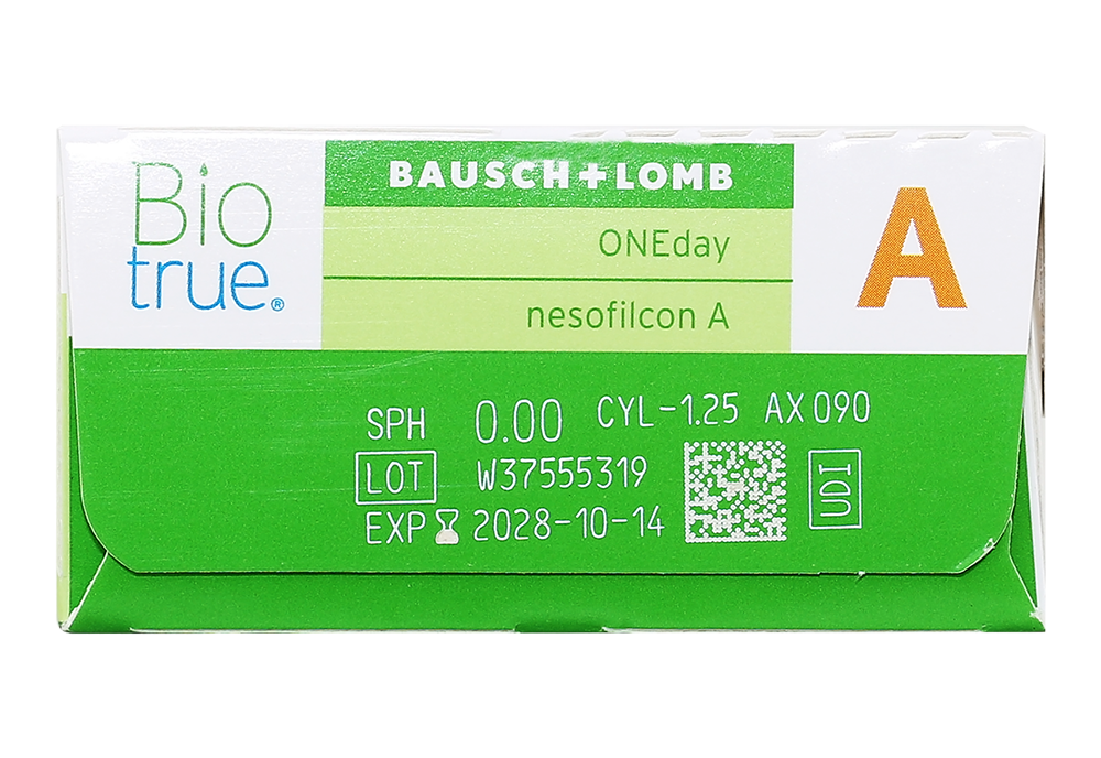 バイオトゥルー ワンデー トーリック : コンタクトレンズ通販のLENSMODEなら処方箋不要